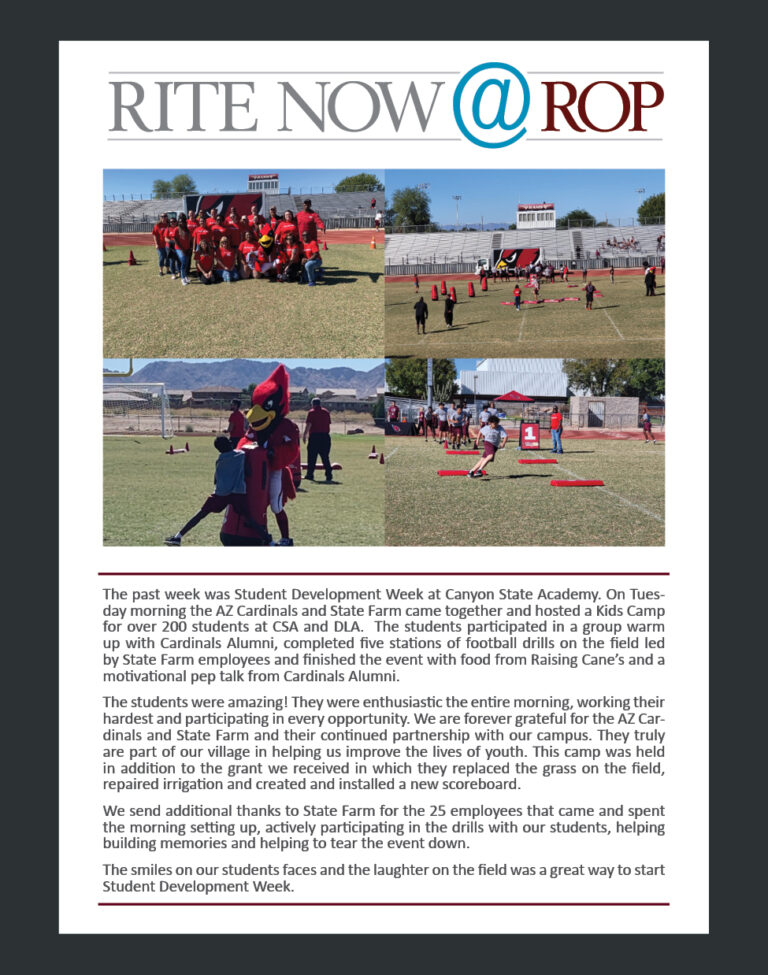 Publications – Canyon State Academy