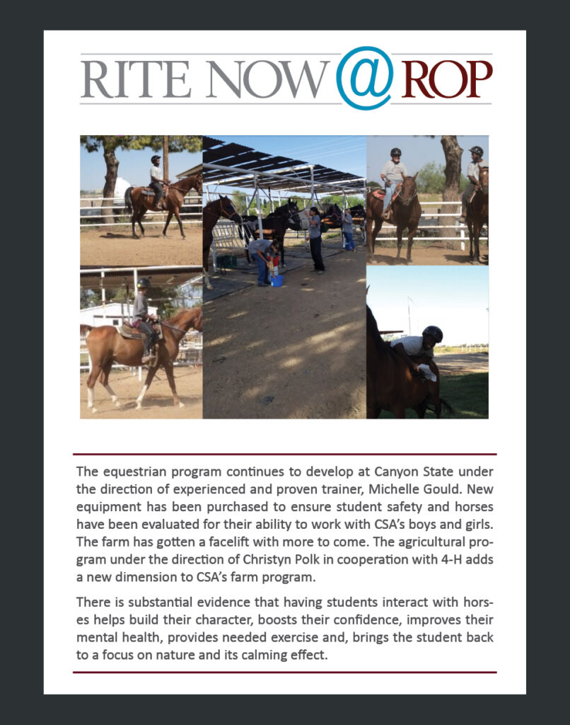 Publications – Canyon State Academy